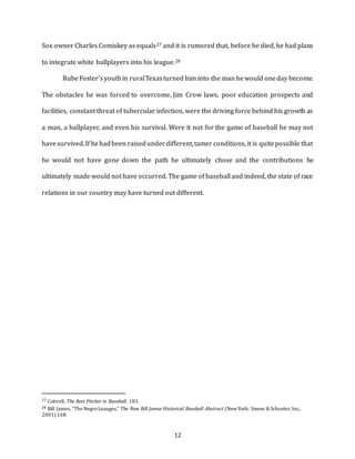 Rube Foster | DOCX