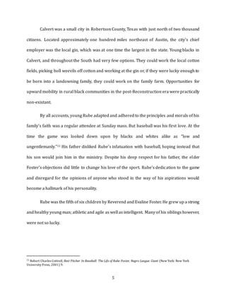 Rube Foster | DOCX