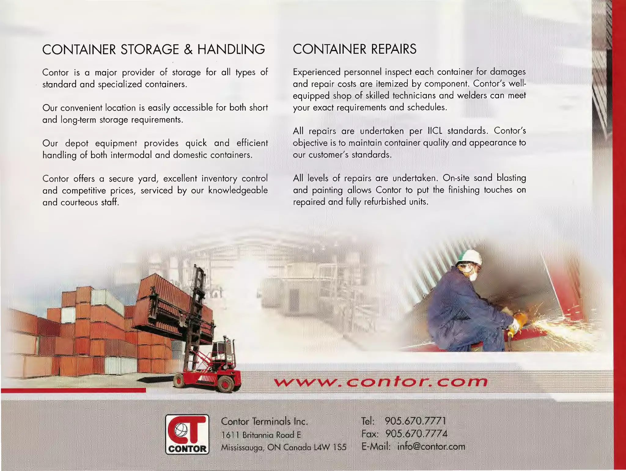 Contor Terminals Brochure | PPT