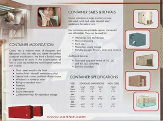 Contor Terminals Brochure | PPT