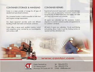 Contor Terminals Brochure | PPT