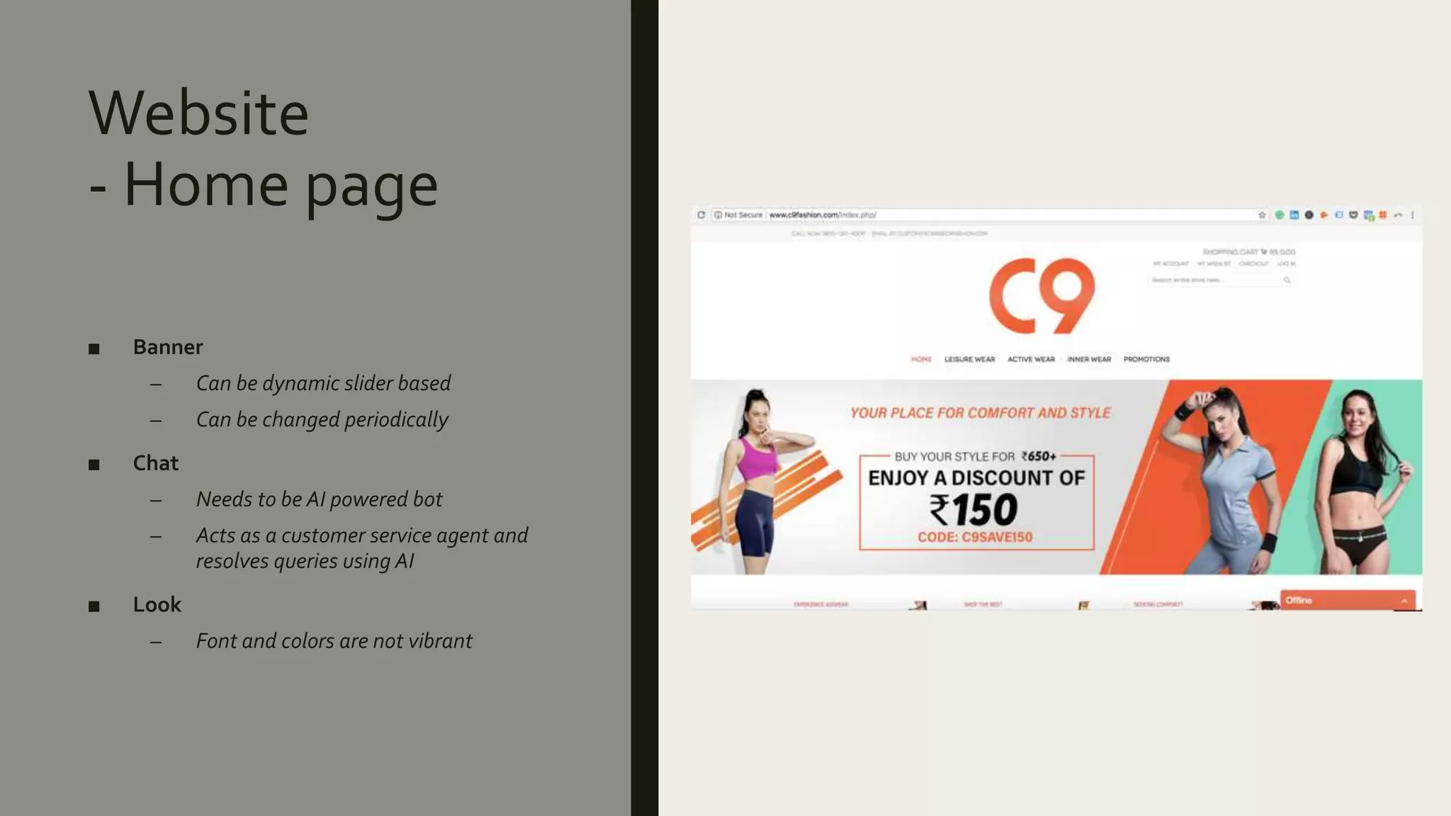 C9 Airwear Brand strategy | PPT