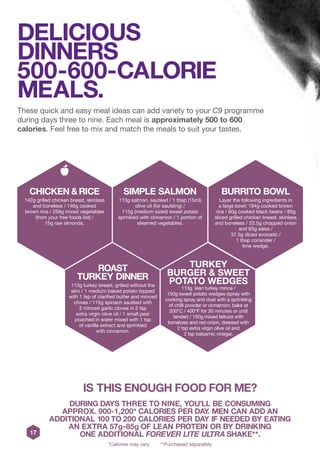 CLEAN 9 INSTRUCTIONS - Explains Everything You Do On The Nine Day Clean ...