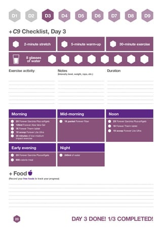 CLEAN 9 INSTRUCTIONS - Explains Everything You Do On The Nine Day Clean ...