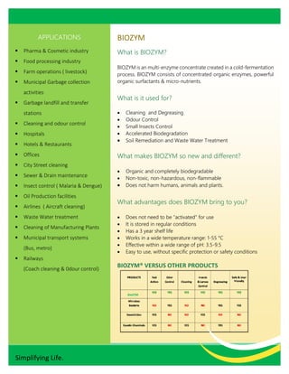 BioZYM Brochure 2014 | PDF