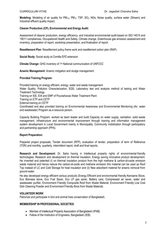 CV of JC Saha for Power Plant 290516 | PDF