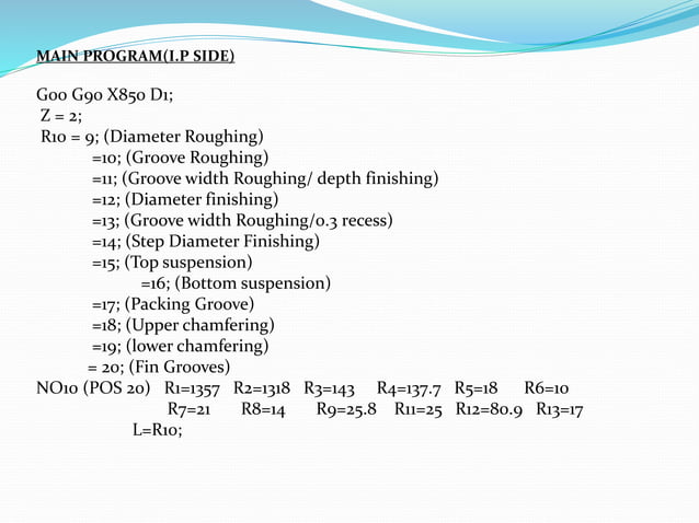 DEVELOPING CNC PROGRAM FOR THE MANUFACTURING OF GUIDE | PPT