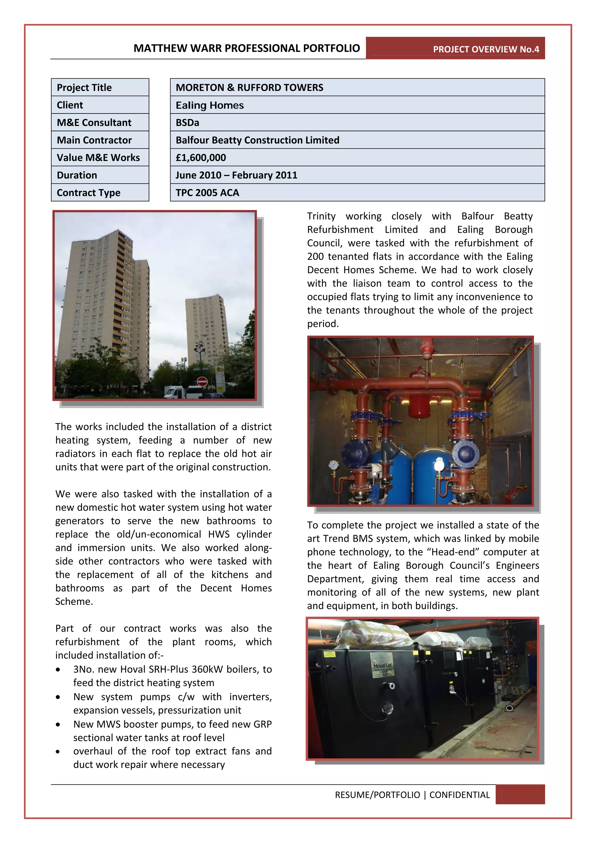 4. Brochure M&R Towers | PDF