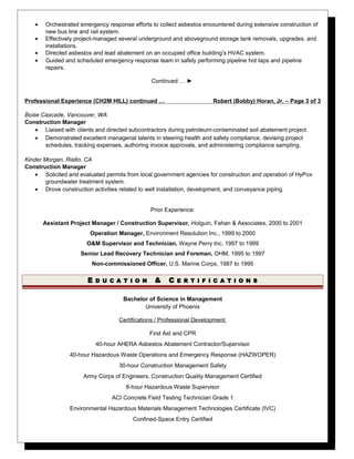 Resume_Bobby_Horan | DOC