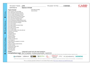caddcentre_certificate | PDF