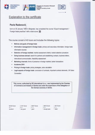 Export Management Foreign trade practices | PDF