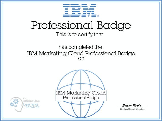 IBM Professional Certificate | PDF | Technology & Computing