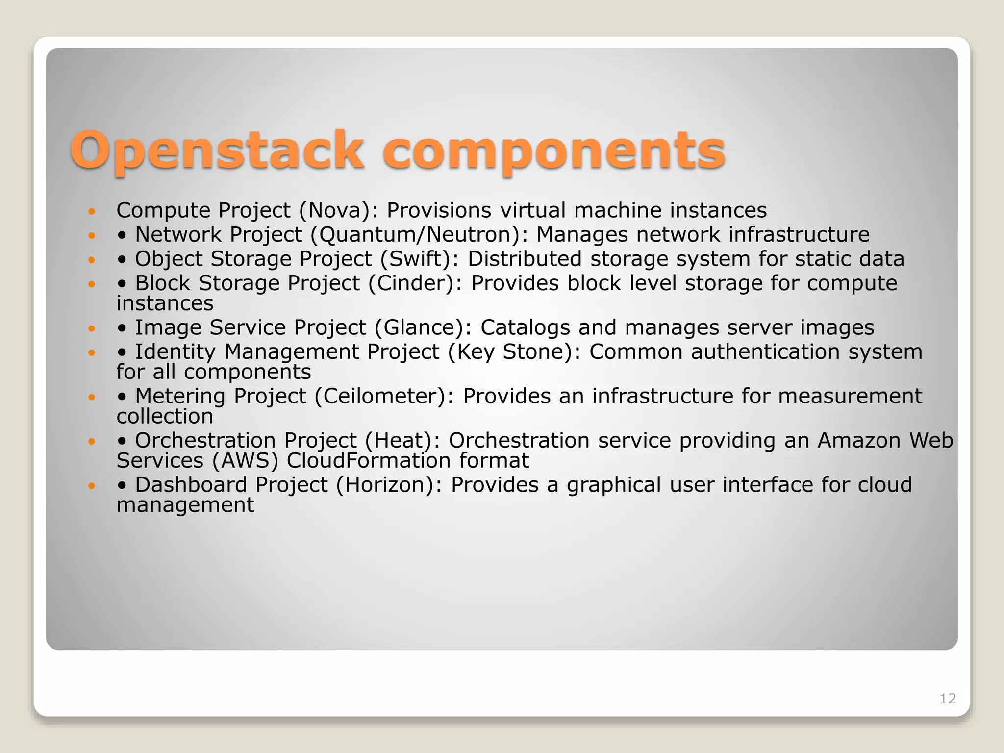 Introduction Openstack | PPTX