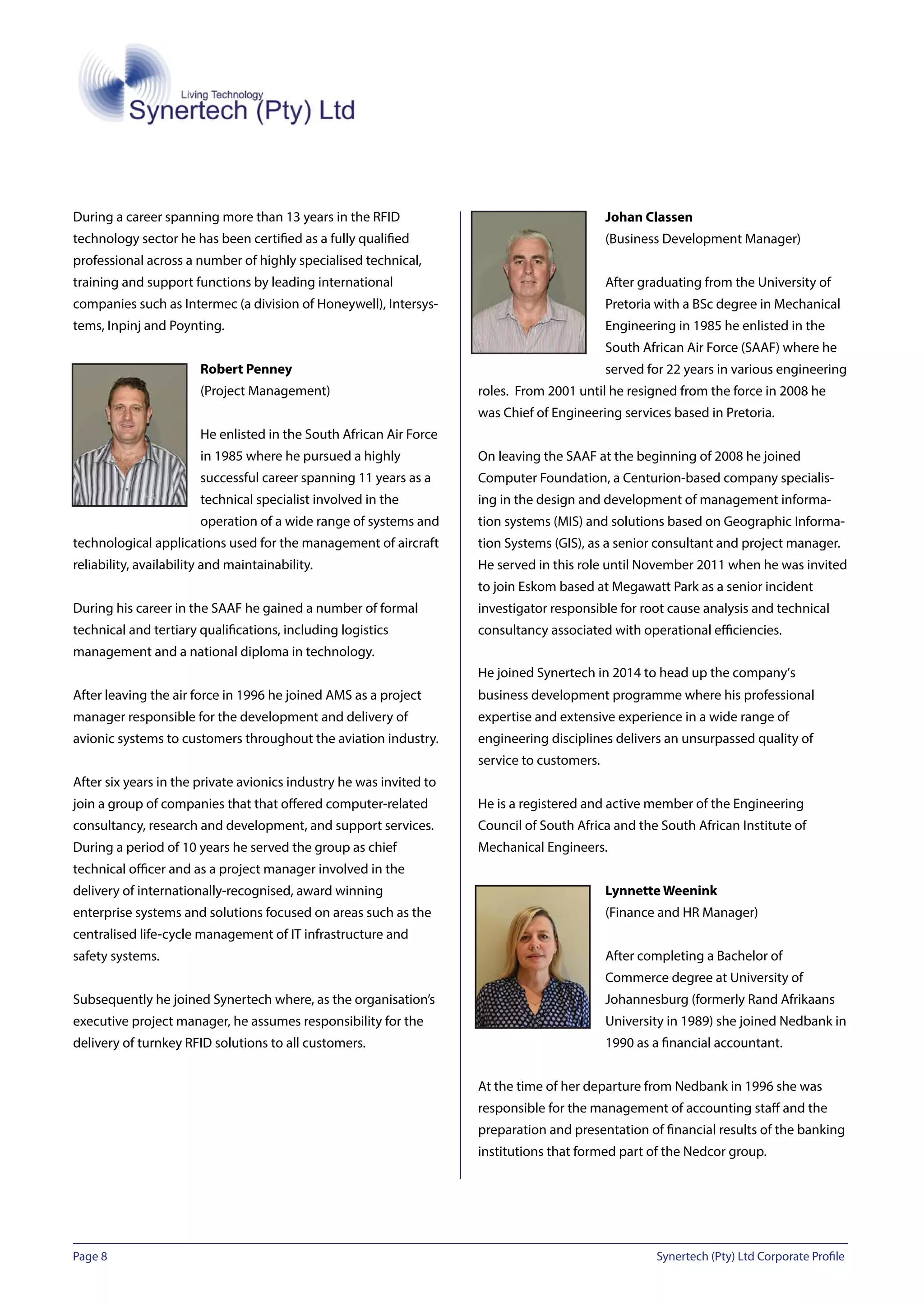 Synertech Corporate Profile | PDF