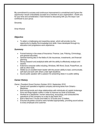 AmarKharodResumeDis | PDF