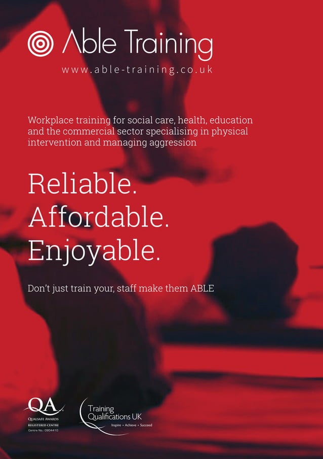 Able Training Full Course Brochure | PDF | First Aid | Injuries