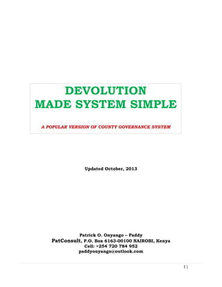 DEVOLUTION_MADE_SIMPLE_Updated_ (1) | PDF