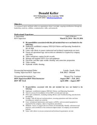 Donald Resume 3 | DOCX