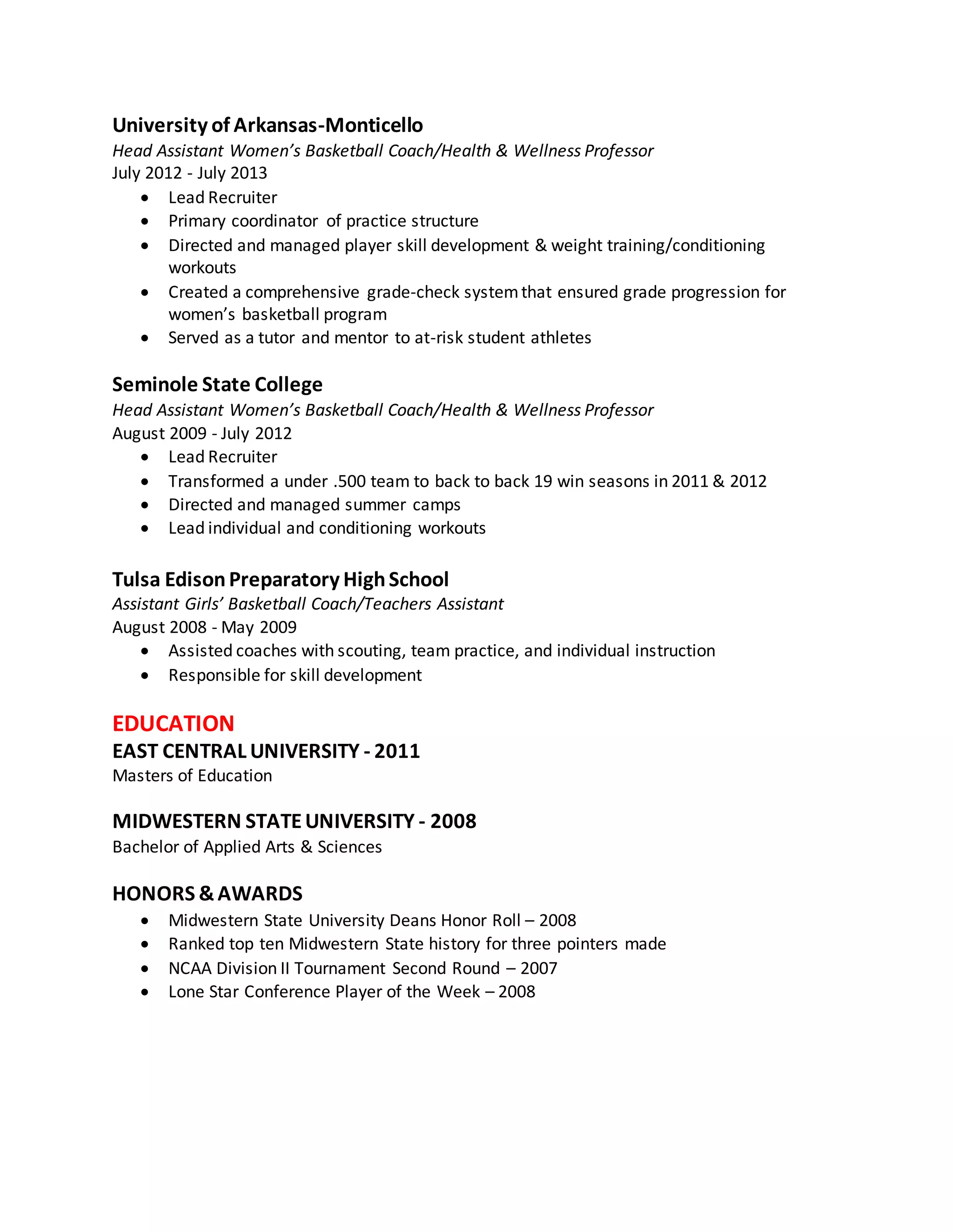 Ford - Resume | DOCX