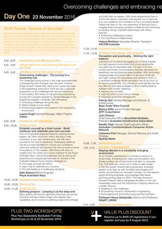 20161122_Women in Engineering Leadership Summit | PDF