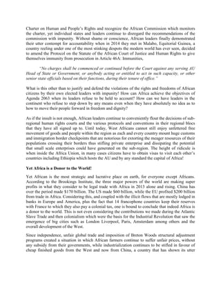 African Liberation Day - Where is Our Independence Part 1 | PDF