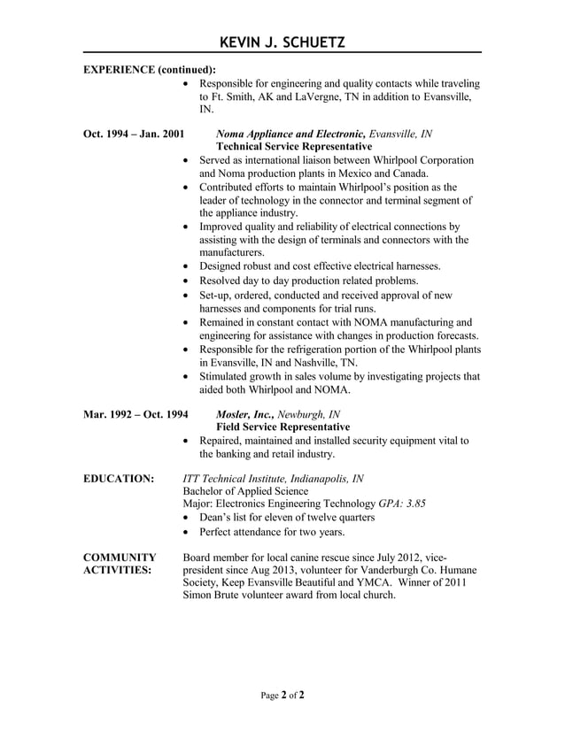 KJSresume5general | DOC