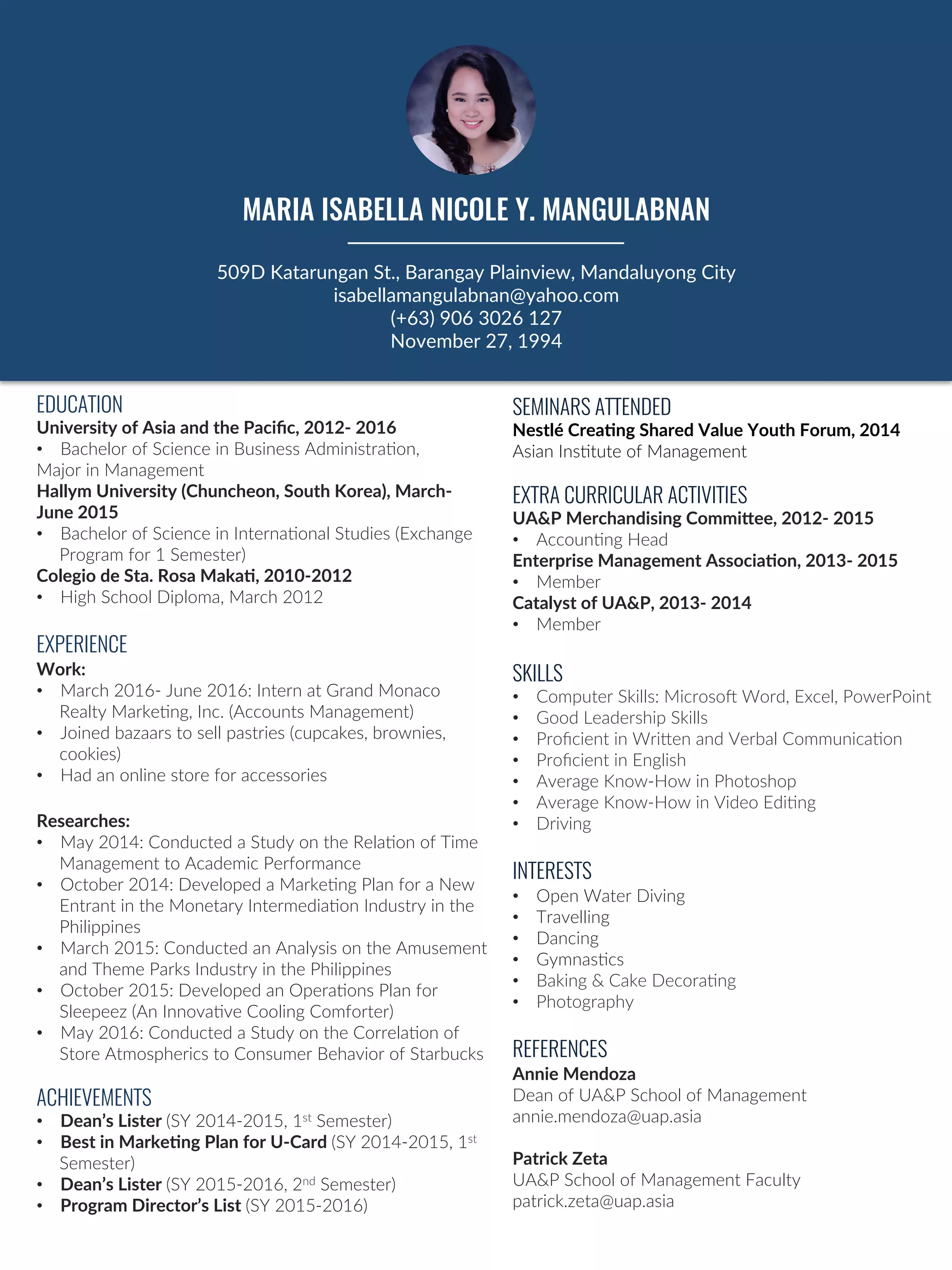 CV_Mangulabnan | PDF