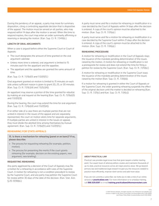 Initial Civil Appeals Kansas | PDF