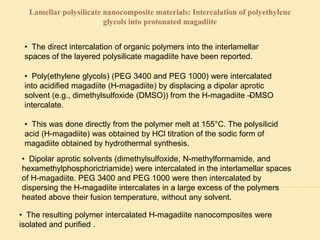 INTERCALATION AND EXFOLIATION | PPTX