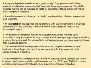 INTERCALATION AND EXFOLIATION | PPTX