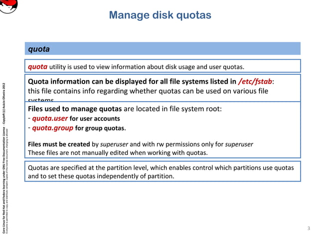 4.4 manage disk quotas | PPT