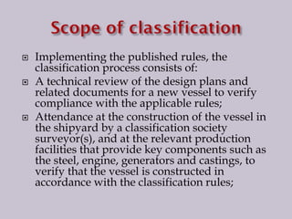 Classification societes. presentation | PPTX