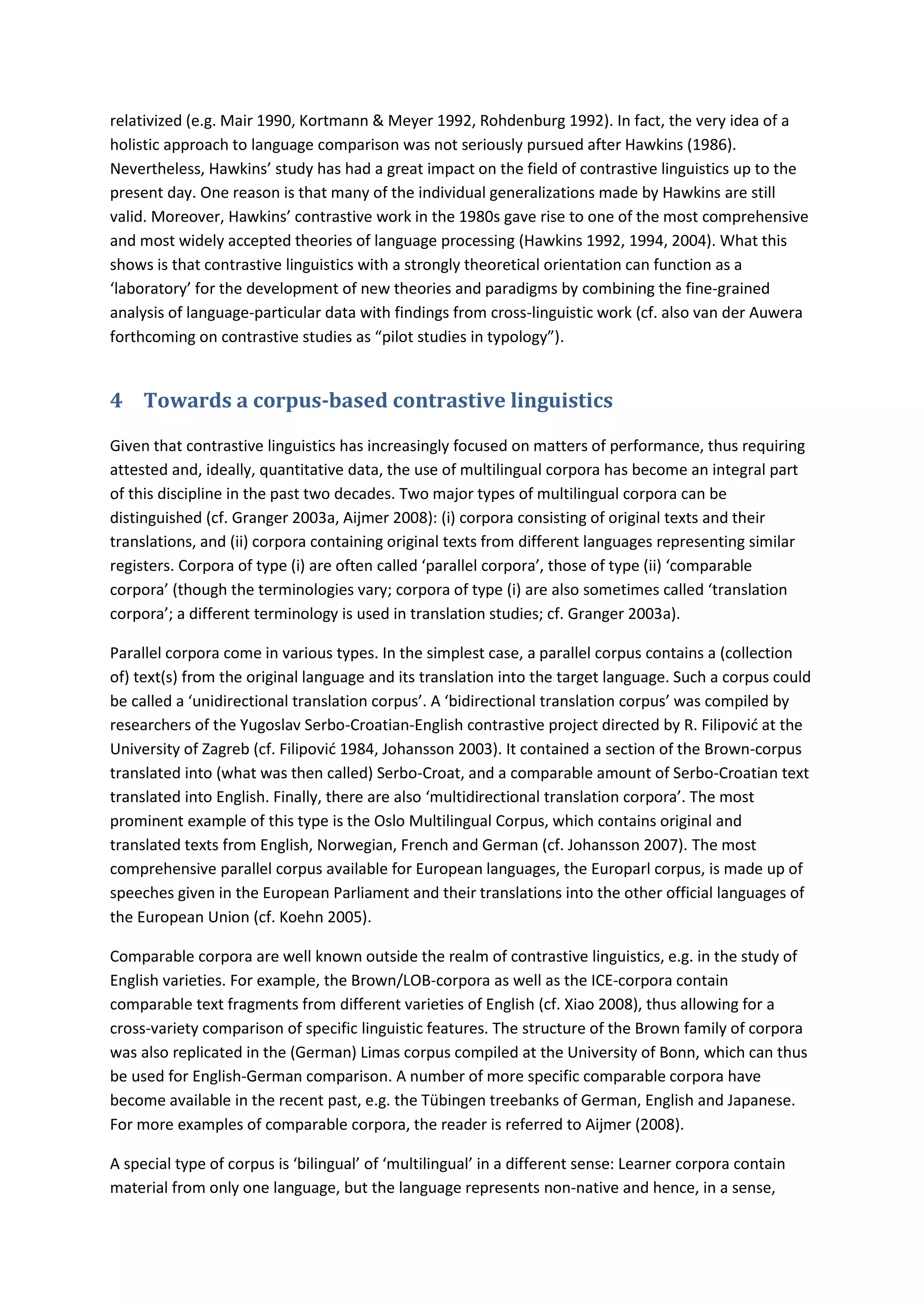Conrastive Analysis (Hassans Edu) | PDF