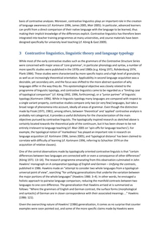 Conrastive Analysis (Hassans Edu) | PDF