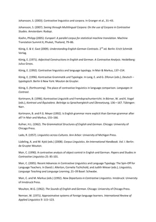 Conrastive Analysis (Hassans Edu) | PDF