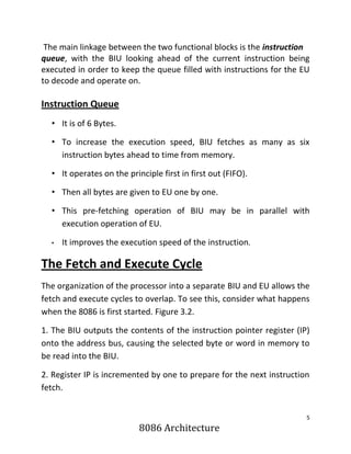 8086 Architecture | DOCX