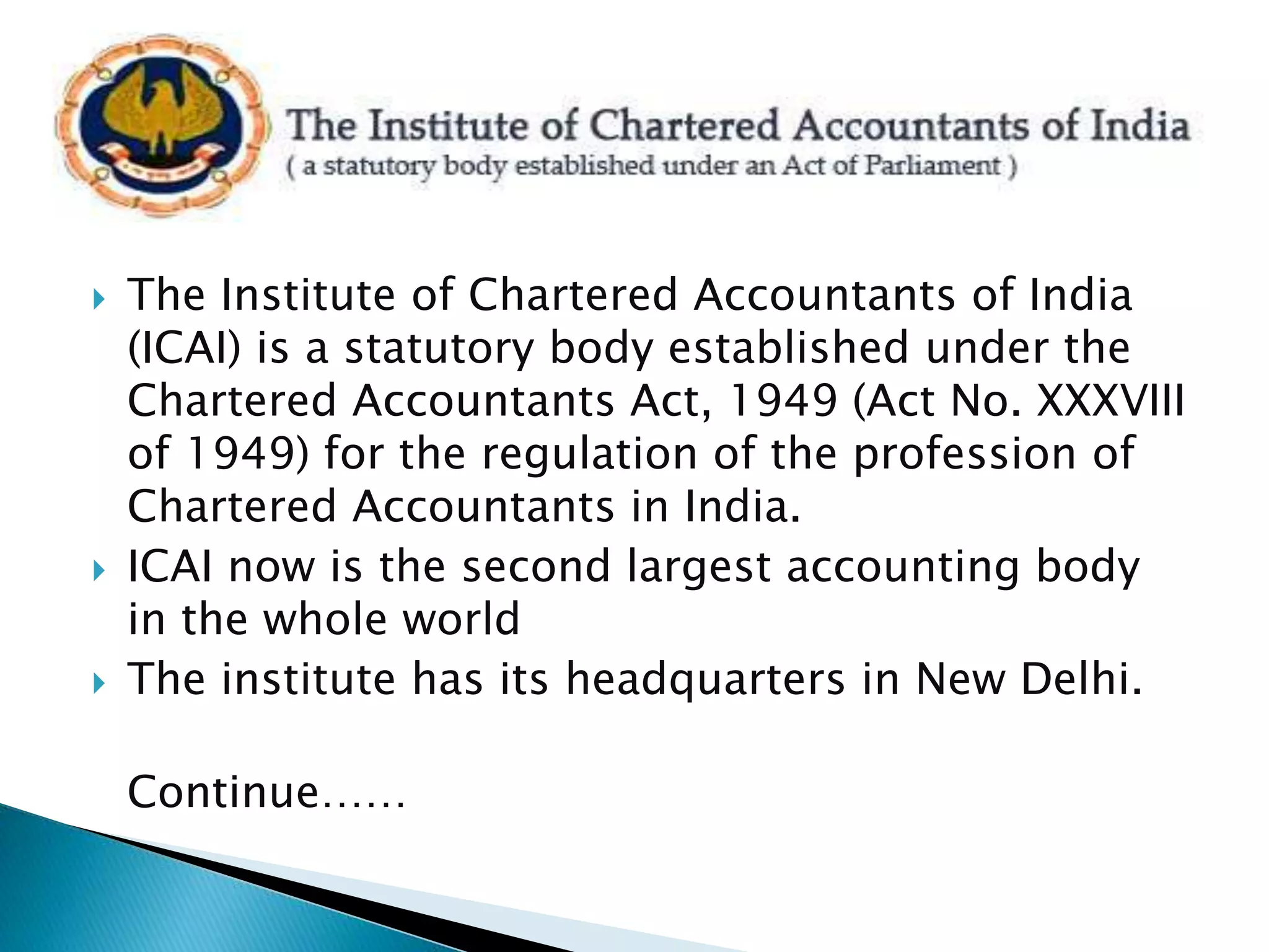 chartered accountant | PPTX
