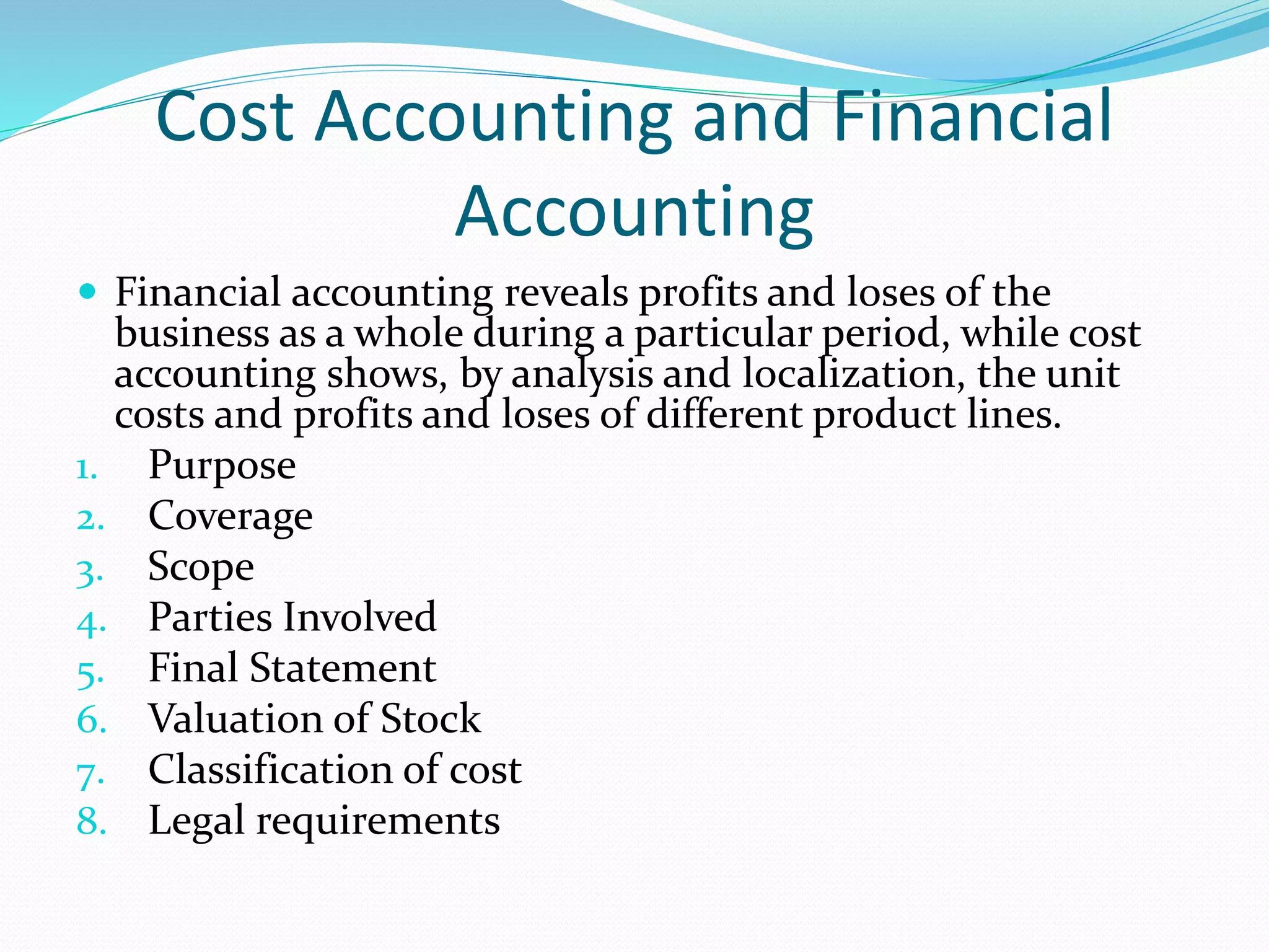 cost accounting complete | PPTX