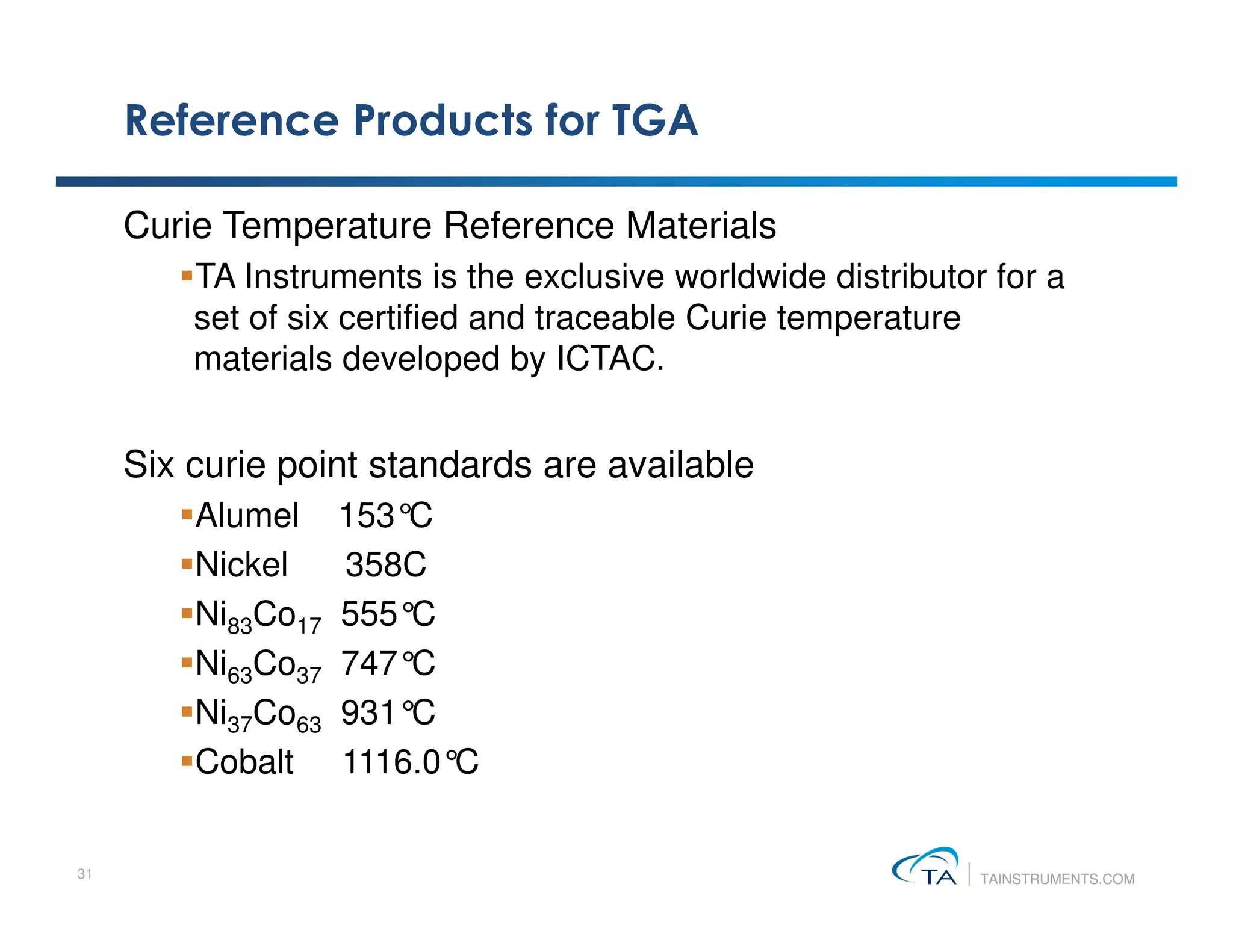 THERMOGRAVIMETRIC ANALISYS SDT 650 | PDF