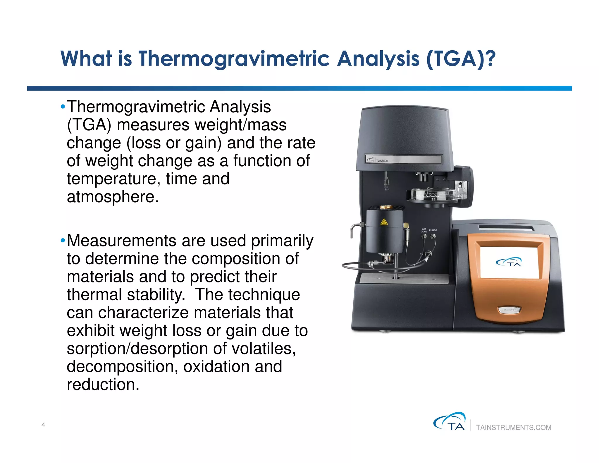 THERMOGRAVIMETRIC ANALISYS SDT 650 | PDF