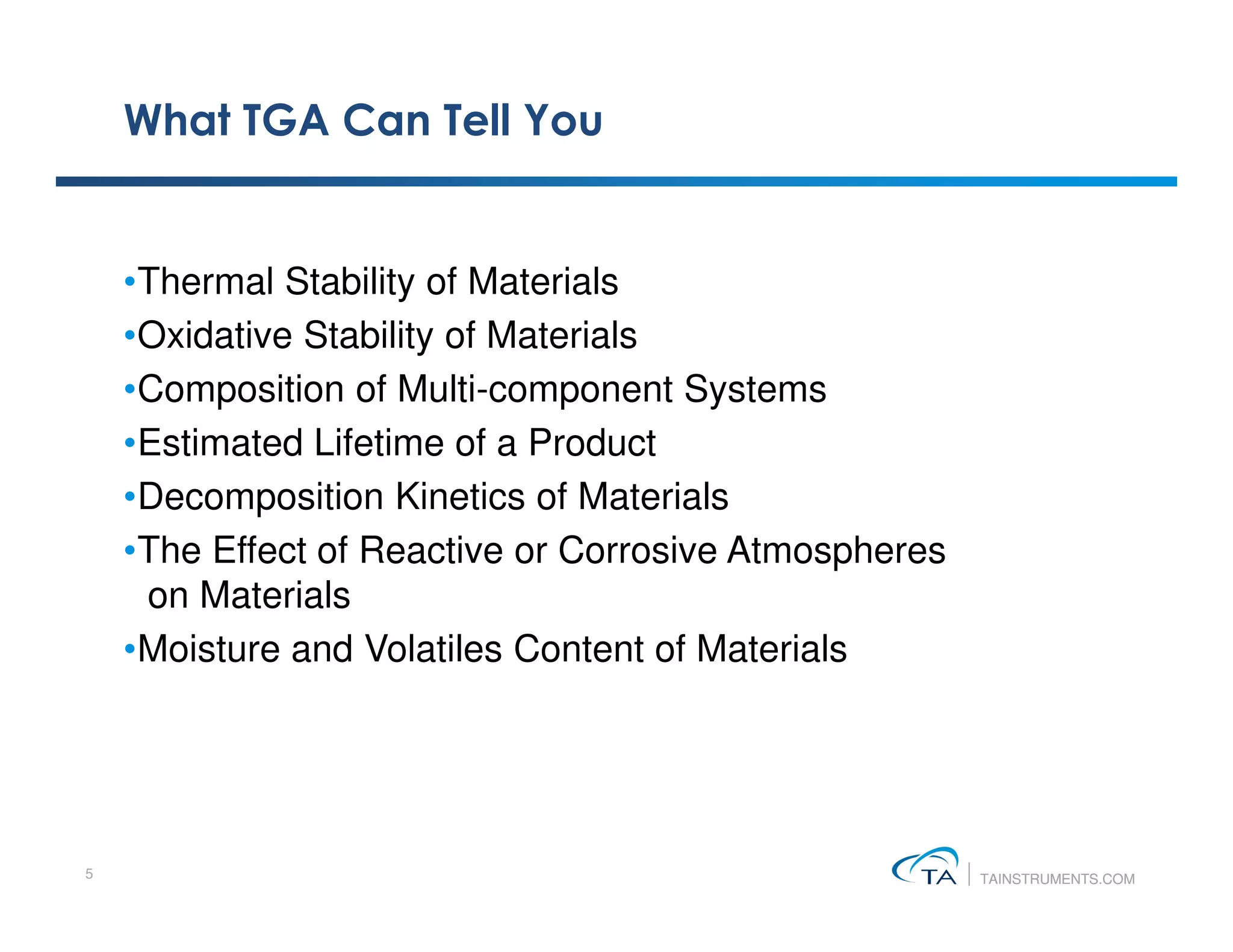 THERMOGRAVIMETRIC ANALISYS SDT 650 | PDF | Chemistry | Science