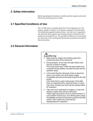 CA - 600 series CA620 Sysmex User Manual.pdf