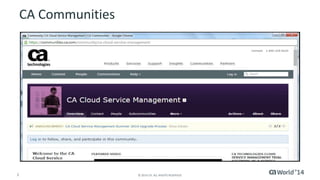 CA Cloud Service Management: Advanced Reporting | PDF