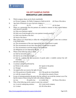Ca cpt | PDF