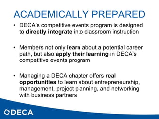 California DECA - What is DECA? | PPT