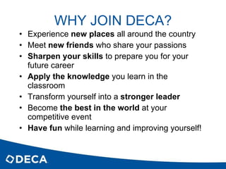 California DECA - What is DECA? | PPT