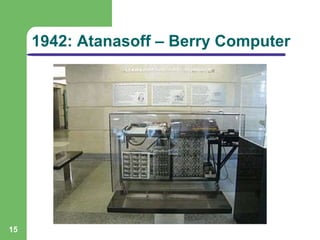 Ca l1 - history | PPTX | Computing | Technology & Computing