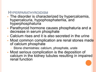 Calcium and Phosphorus metabolism and osteoporosis | PPT