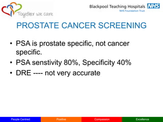 Prostate cancer Diagnosis and management | PDF