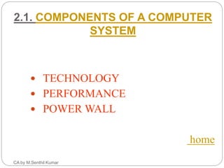 CS6303 - Computer Architecture | PPTX